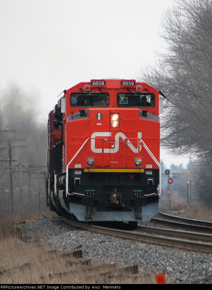 CN 8859 at Mile 260 Kingston Sub